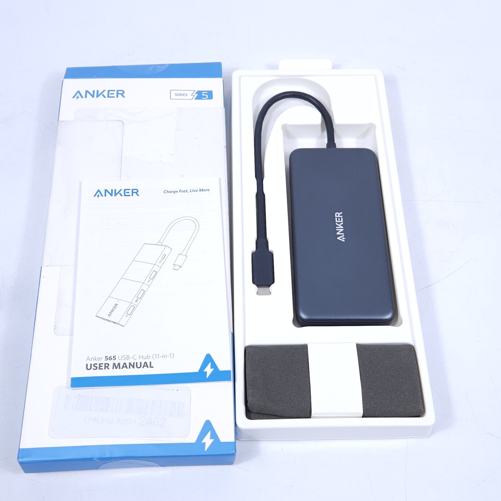Anker+565+USB+Type-C+Hub+-+Gray+%28A8388%29 for sale online | eBay