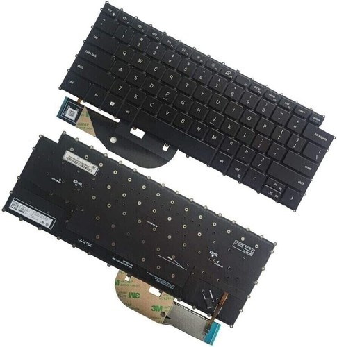 US English Backlit Keyboard without Frame for Dell XPS 15 9500 9700 ...