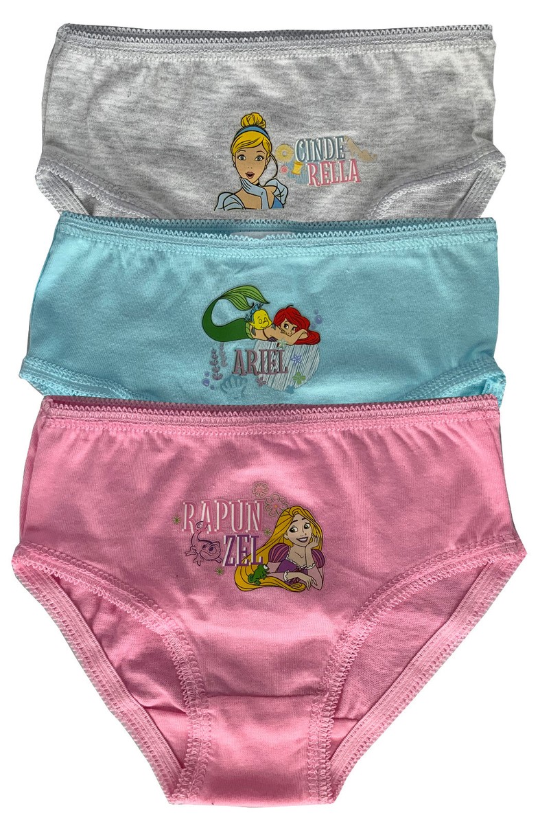 Disney Princess Wearing Underwear Multi Kid 6 Pack Disney Princesses