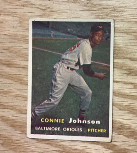 1957 Topps Baseball Connie Johnson Baltimore Orioles Card #43 | eBay
