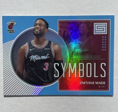 Dwyane Wade 2018 Panini Status Symbols Blue #10 | eBay UK