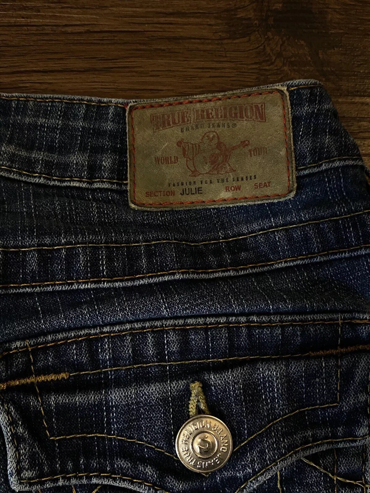 True Religion Woman’s Julie Super T Low Rise Skinny B… - Gem