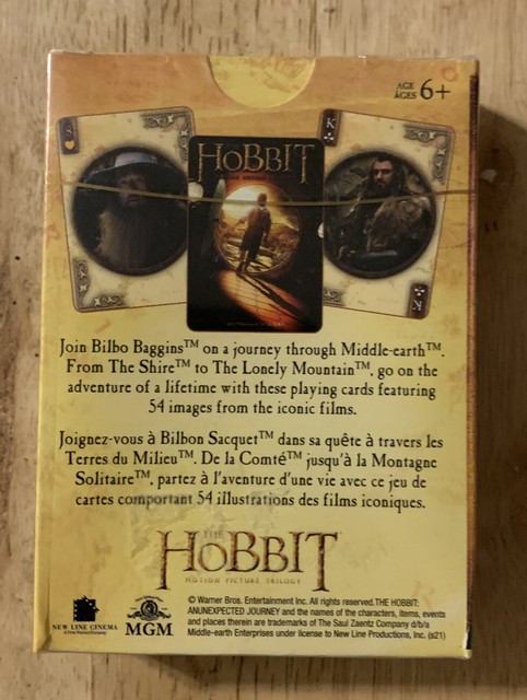 The Hobbit Playing Cards - Aquarius for sale online | eBay