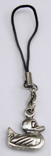 Duck Anatidae Mobile Phone Strap Handbag Metal Charm Pendant | eBay