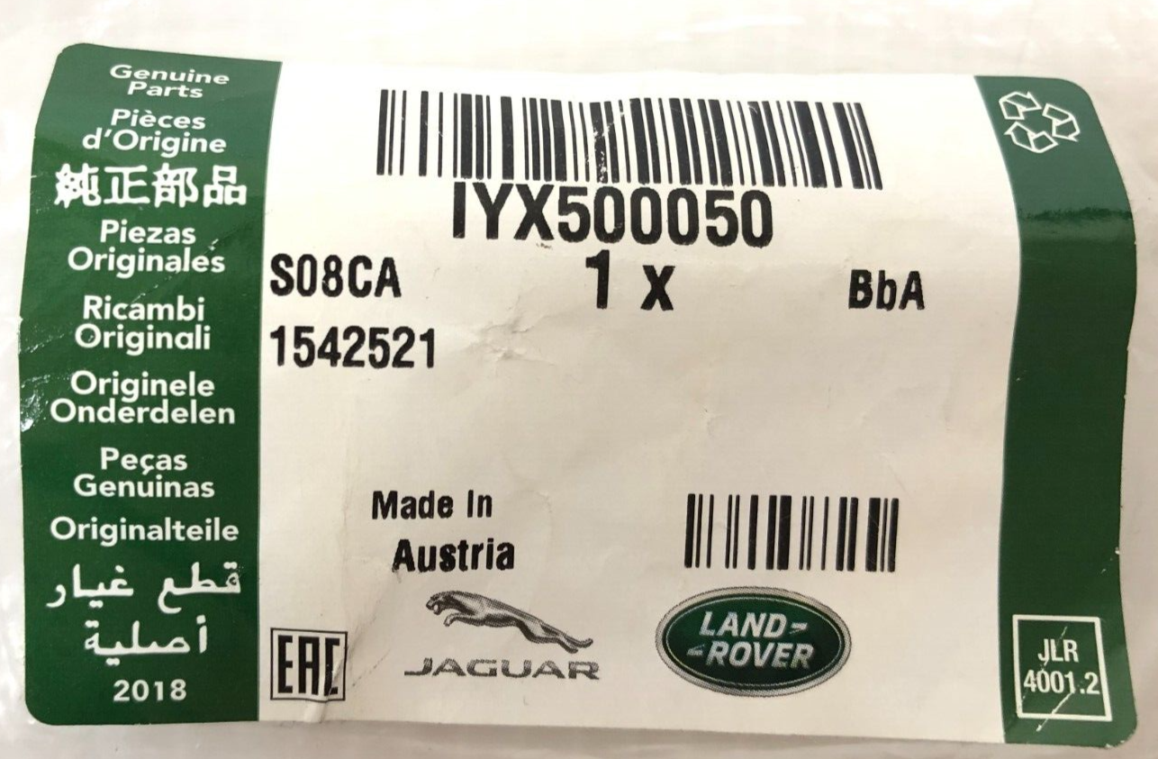 Genuine Land Rover/Range Rover Grease And Oring Kit IYX500050 | eBay UK