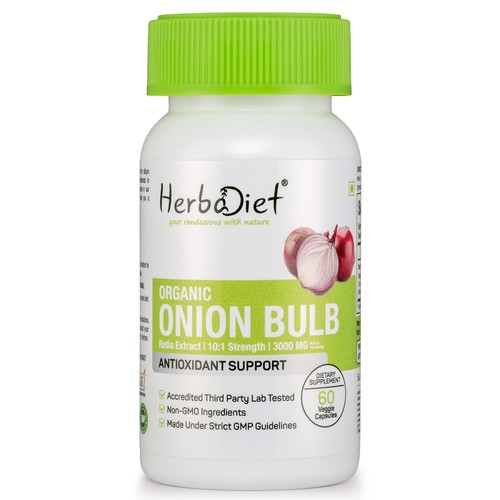 Onion Extract Capsules Quercetin Antioxidant Vegan Allium Cepa Hair ...