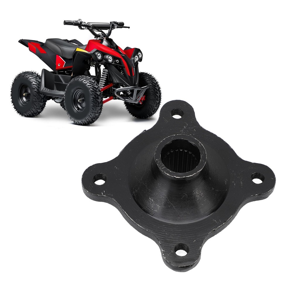 23T 25mm Rear Wheel Hub 4 Stud Rear Axle Wheel Hubs Steel Alloy Wheel ...
