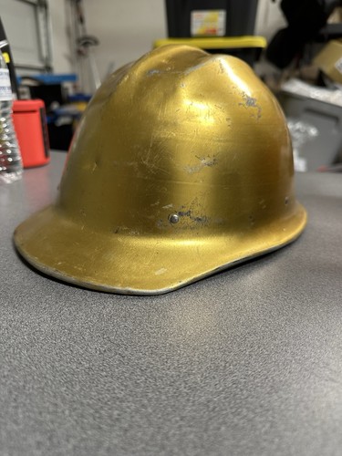 E. D. Bullard Vintage Aluminum Anodized Hard Boiled Hat Gold | eBay