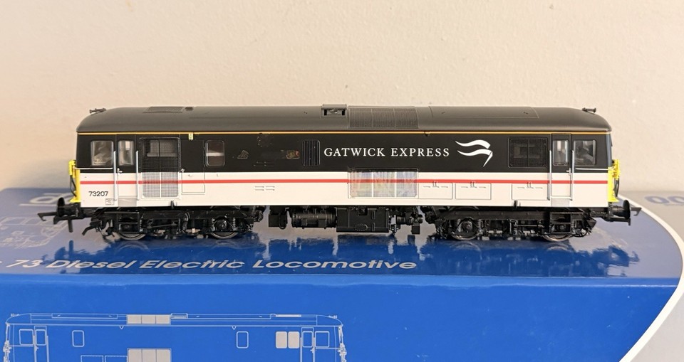 Dapol OO Gauge Class 73/2 73207 Gatwick Express Livery - Spares | eBay UK