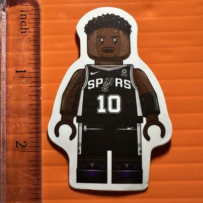 DeMar DeRozan Lego STICKER NBA Basketball San Antonio Spurs | eBay
