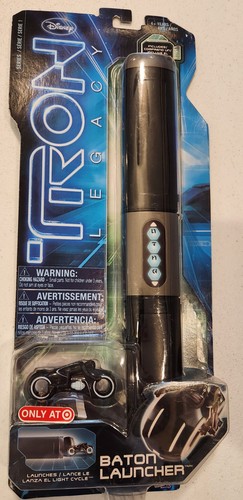 Tron Legacy 2010 Disney Baton Launcher with Light Cycle SEALED Target ...
