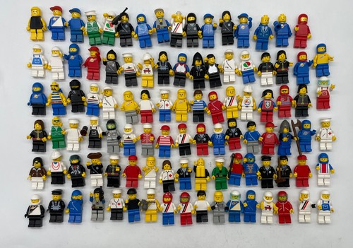 Lot of 100+ miscellaneous Lego mini figures ll With Accessories | eBay