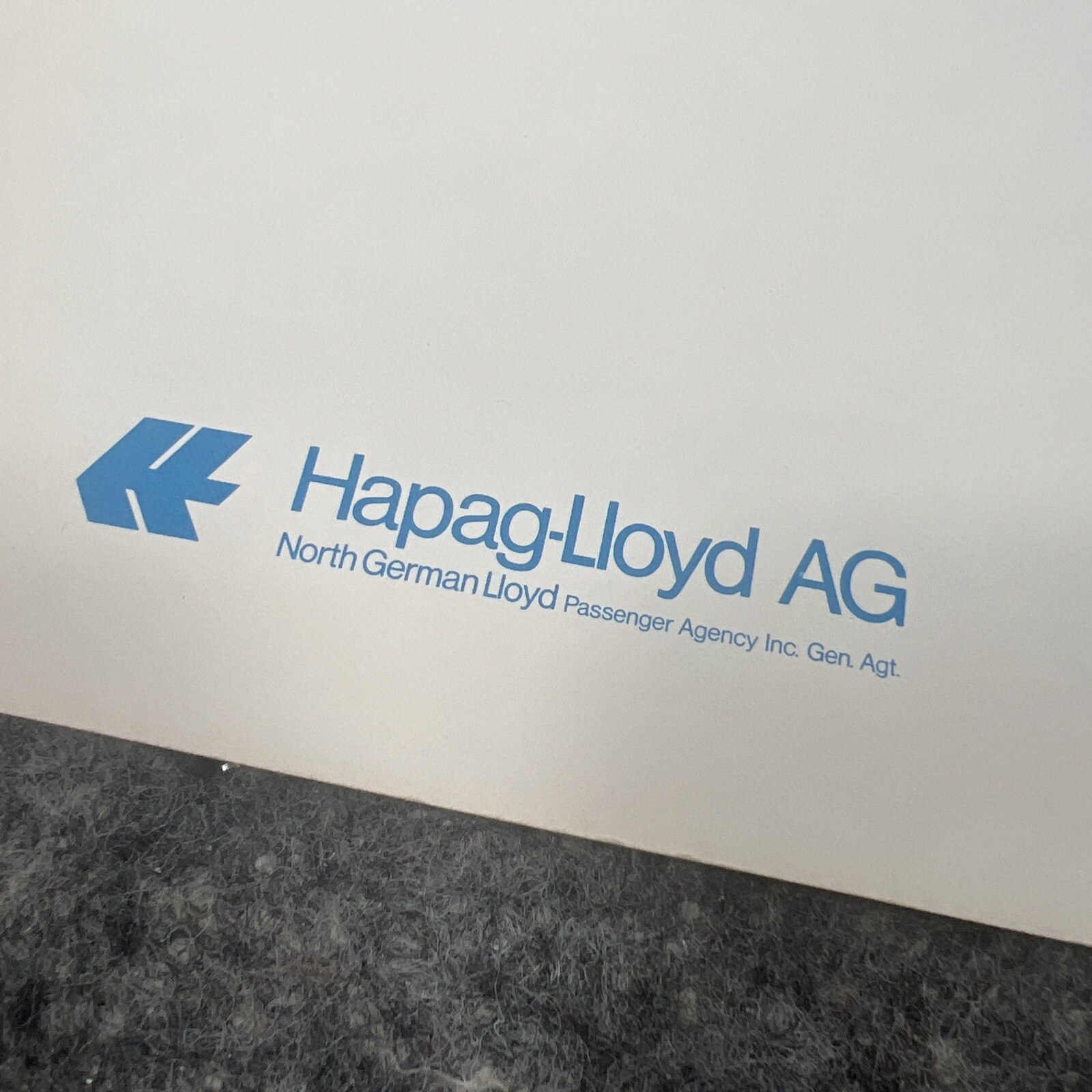 1971 Hapag-Lloyd Cruise Line - T.S. "Bremen" Daily Activities Brochure ...