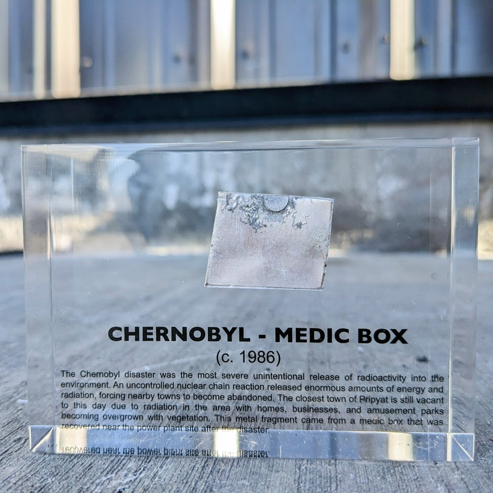 Chernobyl Artifact Display - Medic Box in Lucite Acrylic | eBay
