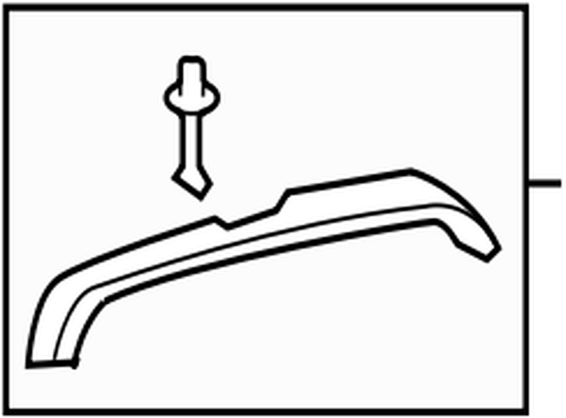 62431-60040-E0 Toyota Garnish, roof side rail, front rh 6243160040E0 ...