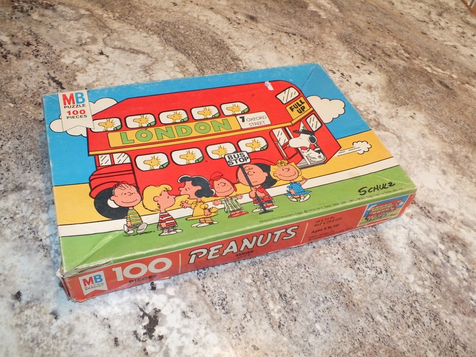 6 Vintage Peanuts Puzzles Lot | eBay