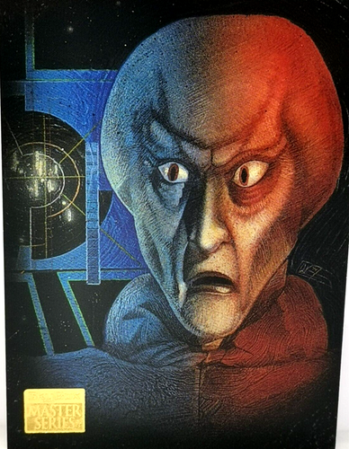 Star Trek: Puppet Balok of a bluish, cat-eyed alien (572F) | eBay Australia