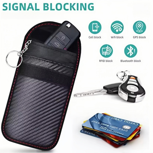 RFID Car Remote Control Shielding Key Pack Faraday Cage Anti-theft Anti ...