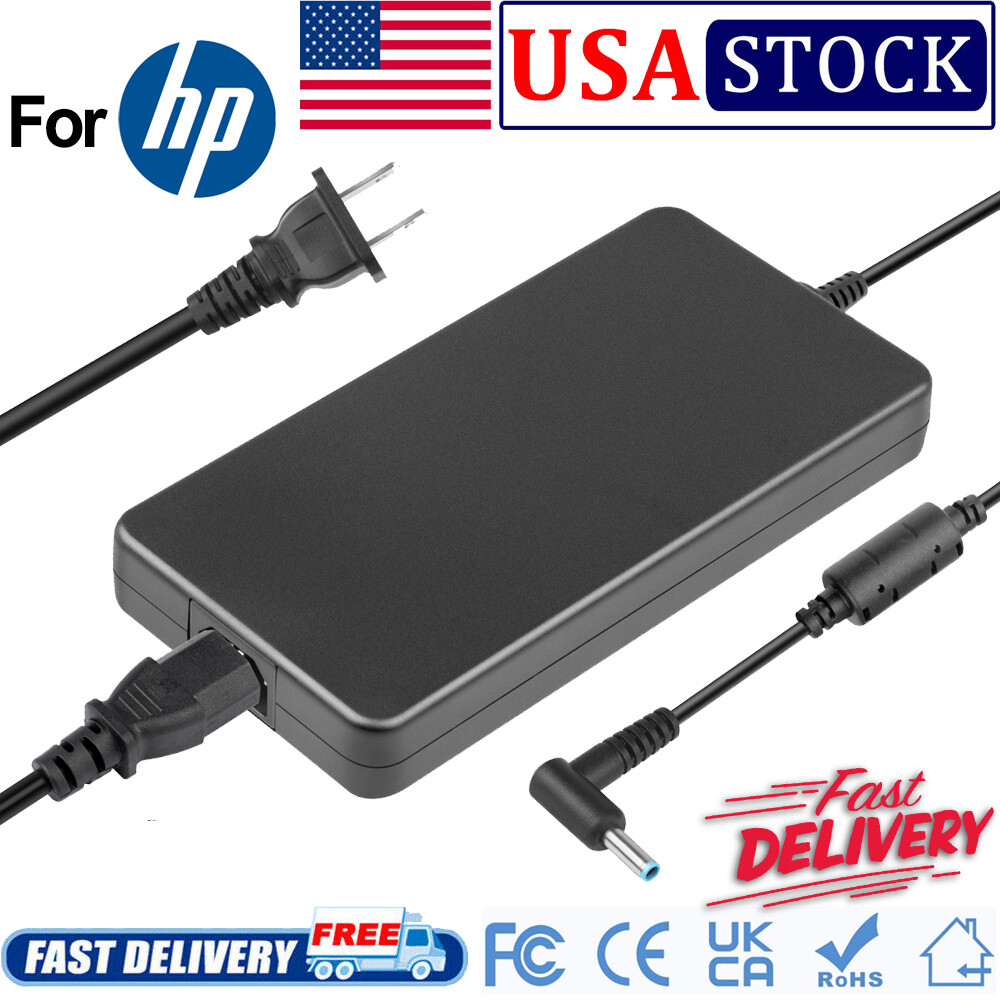 AC Adapter For HP 200W 19.5V Charger TPN-DA10 TPN-LA21 L73385-001 4.5mm ...