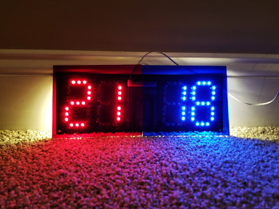 DIY Shuffleboard Scoreboard Kit (Wired Buttons) | eBay