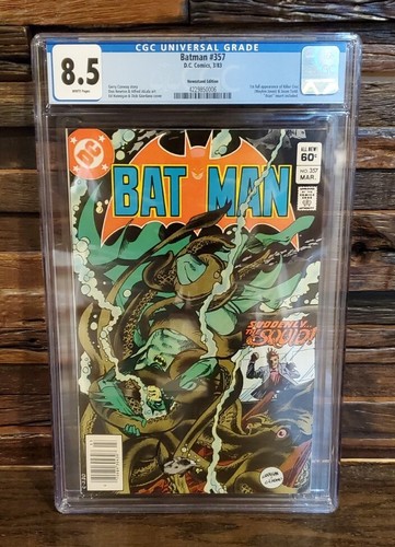 Batman #357 CGC 8.5 1st Full Appearance of Killer Croc DC Comics 1983 ...