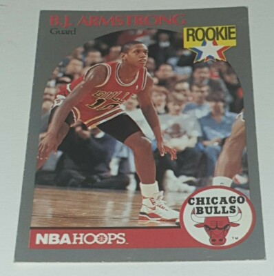 1990 Hoops B.J. Armstrong Rookie Card - Chicago Bulls | eBay
