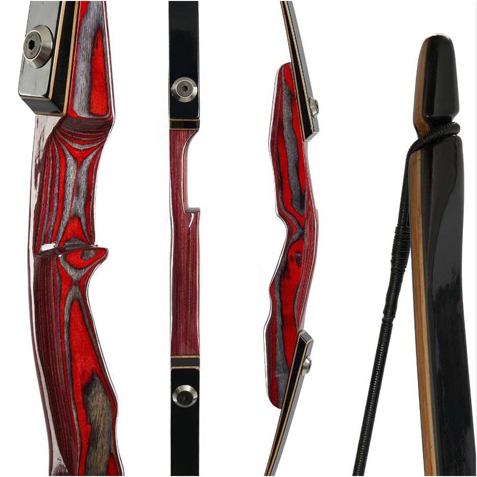 Archery 64" Traditional Hunting Long Bow Takedown Recurve Bow for Right ...