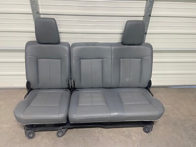 1999-2016 FORD F250 F350 F450 SUPER DUTY REAR SEATS GRAY VINYAL | eBay