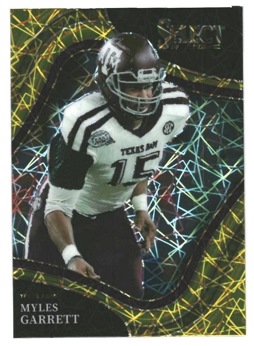 2022 - SELECT DRAFT PICKS - GOLD LAZER PRIZM - # 152 - MYLES SAMUEL ...