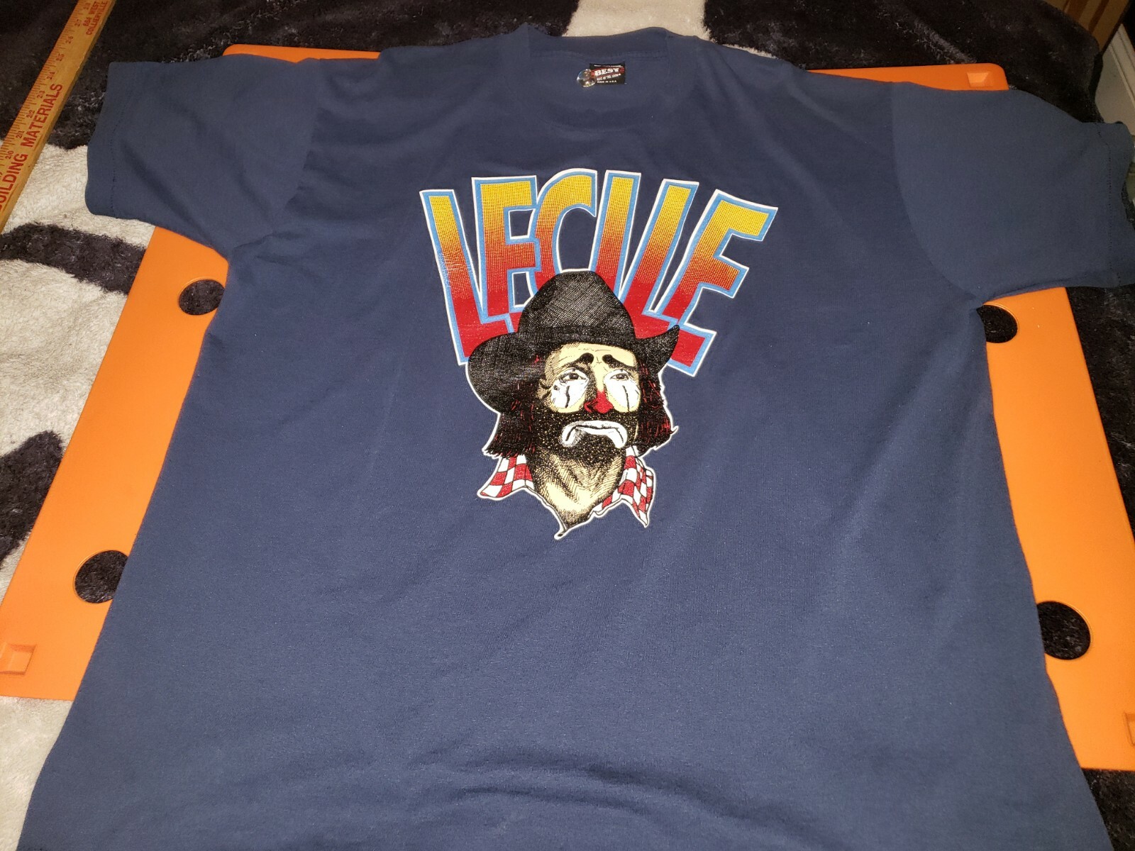 Rare Lecile Harris Rodeo Clown T Shirt Vintage 90's Cowboy Made In USA ...