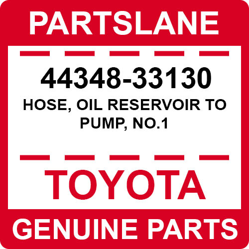 GENUINE AVALON CAMRY SOLARA ES300 OIL RESERVOIR TO PUMP NO.1 OEM 44348 ...