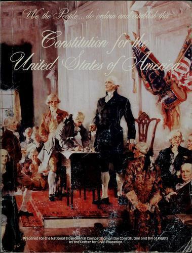 We the People-- Do Ordain and Establish This Constitution for the ...