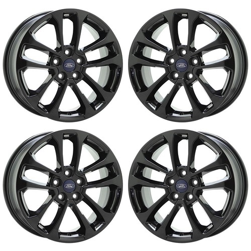 17" Ford Escape Gloss Black wheels rims Factory OEM set 10256 | eBay