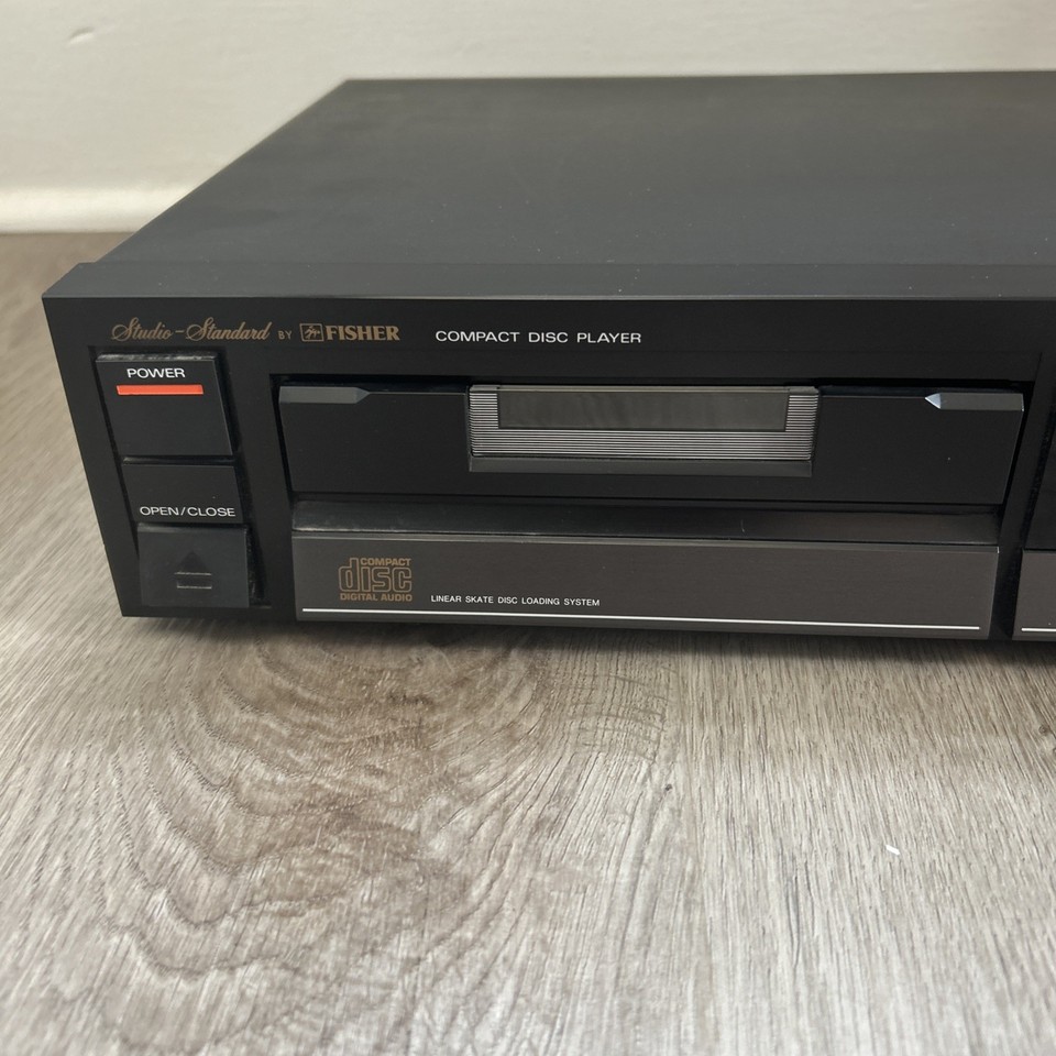 Vintage Fisher Studio Standard AD-871 Digital CD Disc Player Tested ...