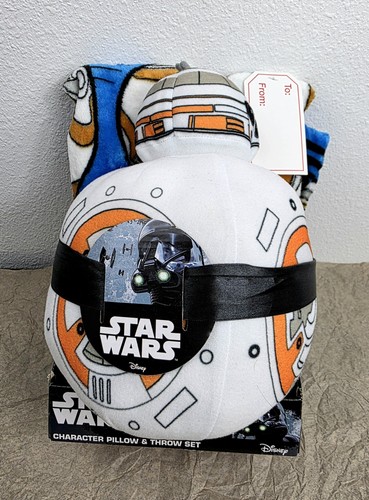 Star Wars 2017 BB8 Blanket Set new with tag Plush Box #408 | eBay