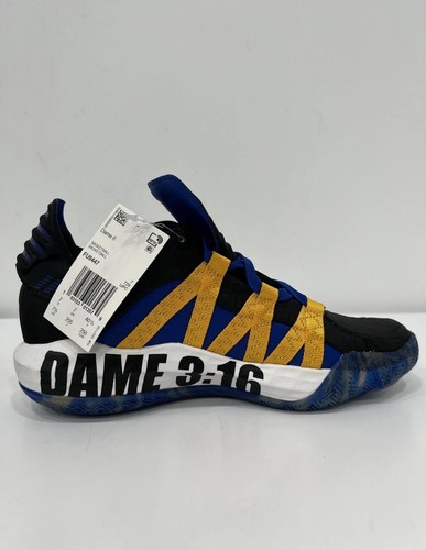 Adidas Dame 6 Stone Cold Damian Lillard Austin 3:16 FU9447 Mens Size 7. ...