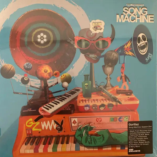 Gorillaz Song Machine Season One NEAR MINT Parlophone Vinyl LP & MP3 ...
