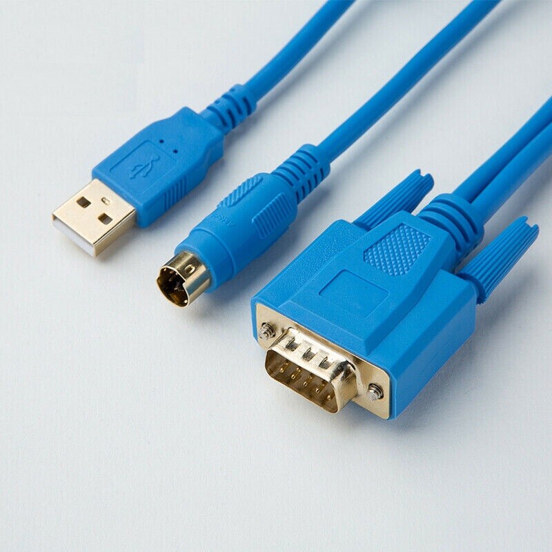 New USB-LG-XGB For LG LS XBC XBM K7M Series PLC Programming Cable USB ...