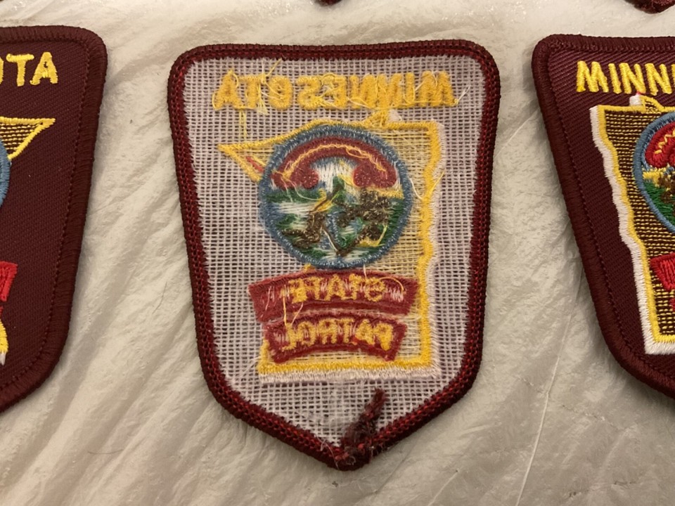 Minnesota State Patrol Hat Size collectable Patch 6 total all new | eBay