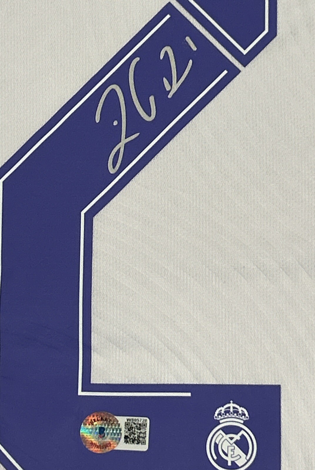 Autographed/Signed Rodrygo Real Madrid White Jersey, Beckett Witnessed ...