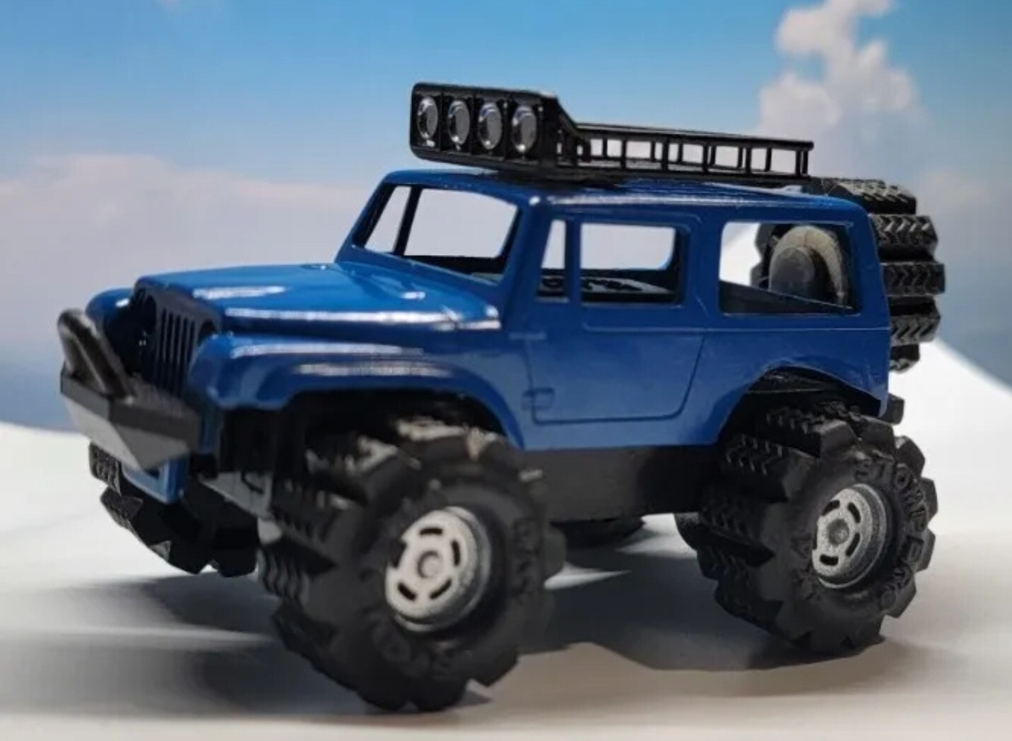 Schaper Stomper Custom Resin printed Jeep kit bumpers, roof rack. | eBay
