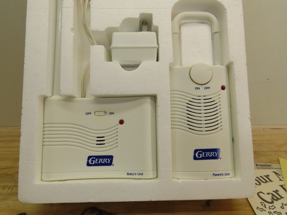 GERRY Premier Nursery Monitor-Vintage 90s Baby Monitor | eBay