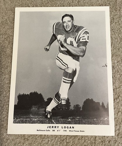 Jerry Logan Baltimore Colts 8” x 10” Football Photo | eBay