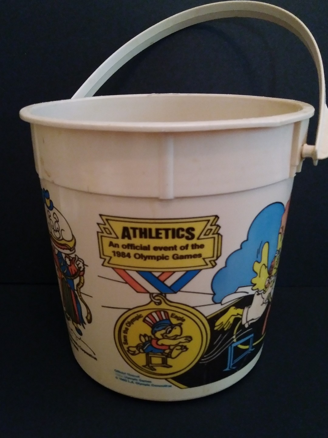 MCDONALDS HAPPY PAIL VINTAGE HAMBURGLAR FRY GUYS MAYOR MC CHEESE 80s ...