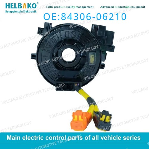 84306-06210 Spiral Cable Clock Spring for Toyota 2012-2018 Camry 2.5L 3 ...