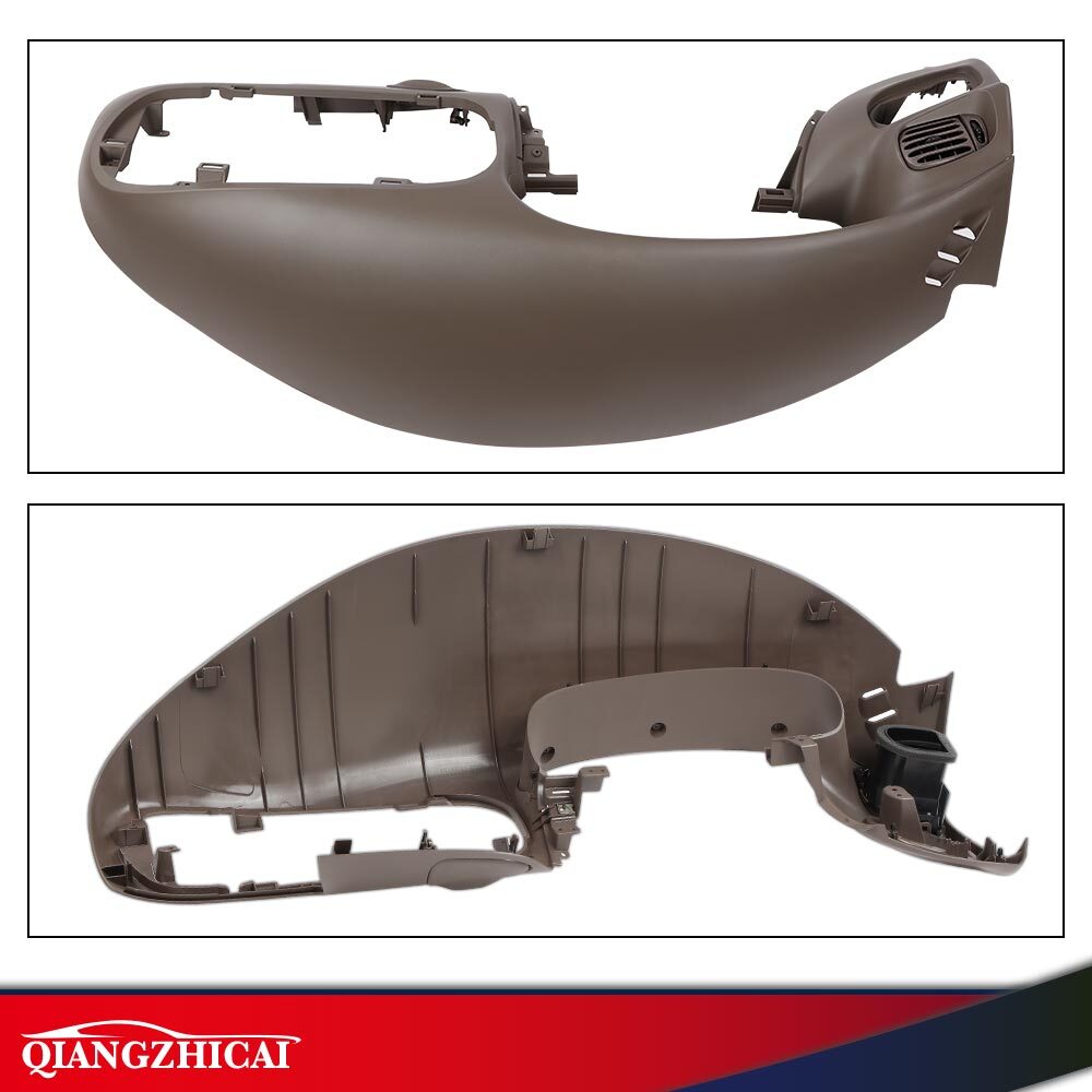 Dash Pad Bezel &Center Dash Radio Bezel Brown Fit For 97-03 Ford F150 ...