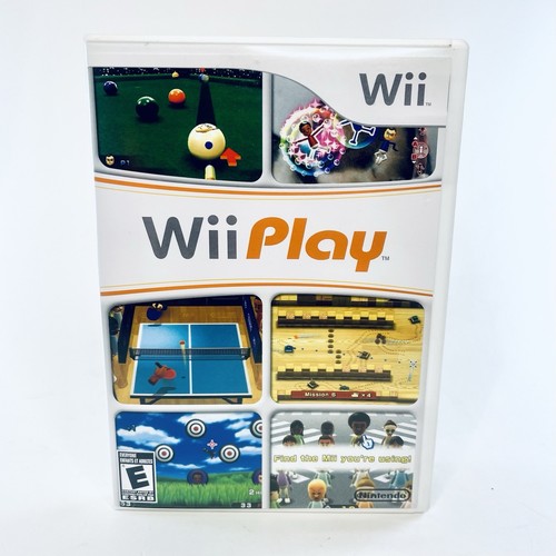 Wii Play (Nintendo Wii, 2007) Complete w/ Manual - SHIPS FREE! | eBay