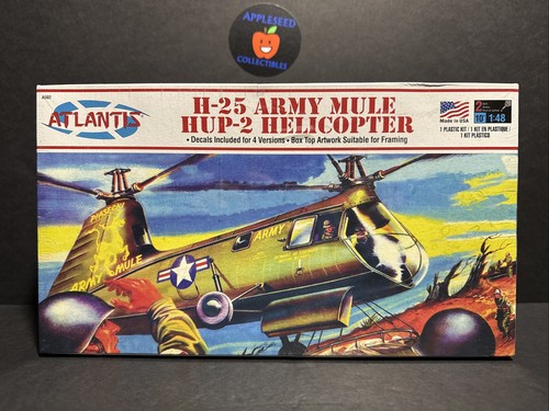 H-25 HUP-2 Army Mule Helicopter 1/48 scale Atlantis Models 850002740103 ...