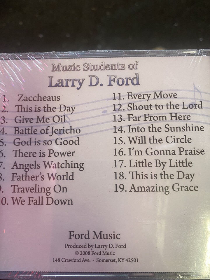 Music Students of Larry D Ford Cd—somerset Kentucky New ! 617884272227 ...