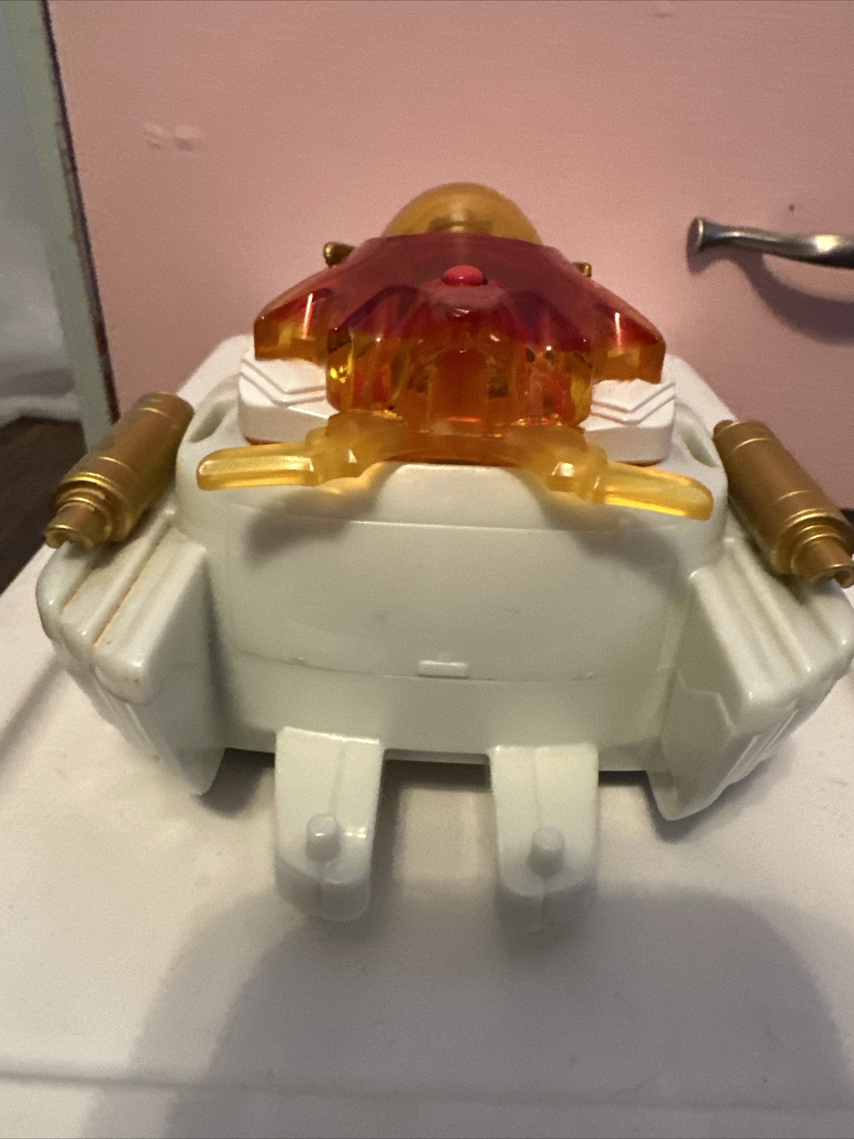 RARE BANDAI 2005 Power Rangers Mystic Force Vehicle Car White Ranger | eBay
